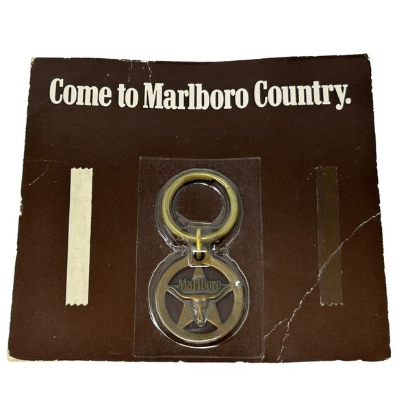Marlboro | Accessories | Marlboro Cigarettes Keychain Vintage 8s 984 ...